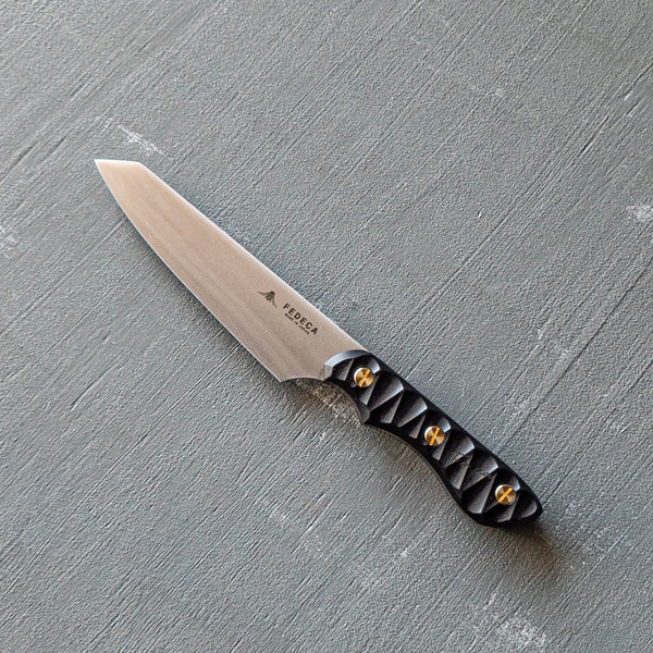 【NEW】三徳包丁 小 リップルブラック 15,400円